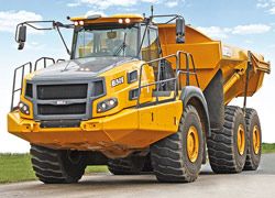 Характеристики шарнирно-сочлененного самосвала BELL B50E