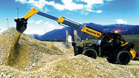 Защитные приспособления EQSS на телескопических погрузчиках Haulotte