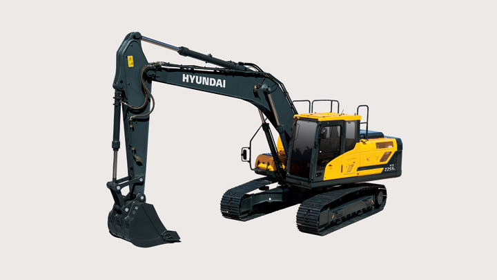 Обновлённый экскаватор Hyundai HX225SL получил более мощный гидронасос ...