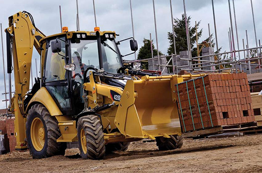 Характеристики Caterpillar 428E. Обзор экскаватора-погрузчика ...