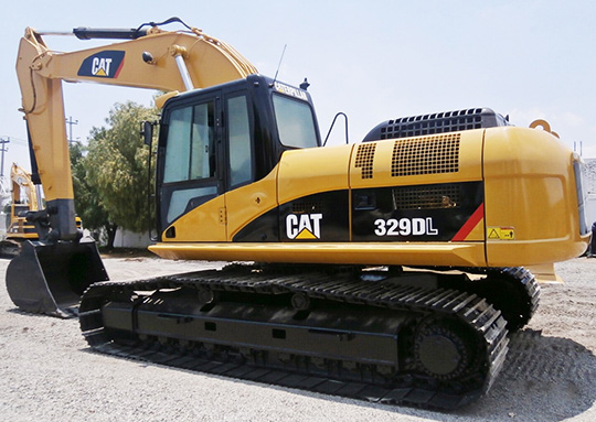 Характеристики Caterpillar 329D L. Обзор гусеничного экскаватора ...