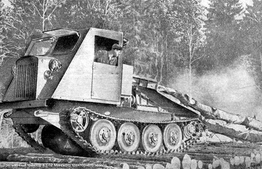 Характеристики КТ-12. Обзор трелевочного трактора, скиддера КТ-12 Кировец