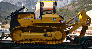 Бульдозер John Deere 1050J станет самым габаритным из поставляемых в Россию