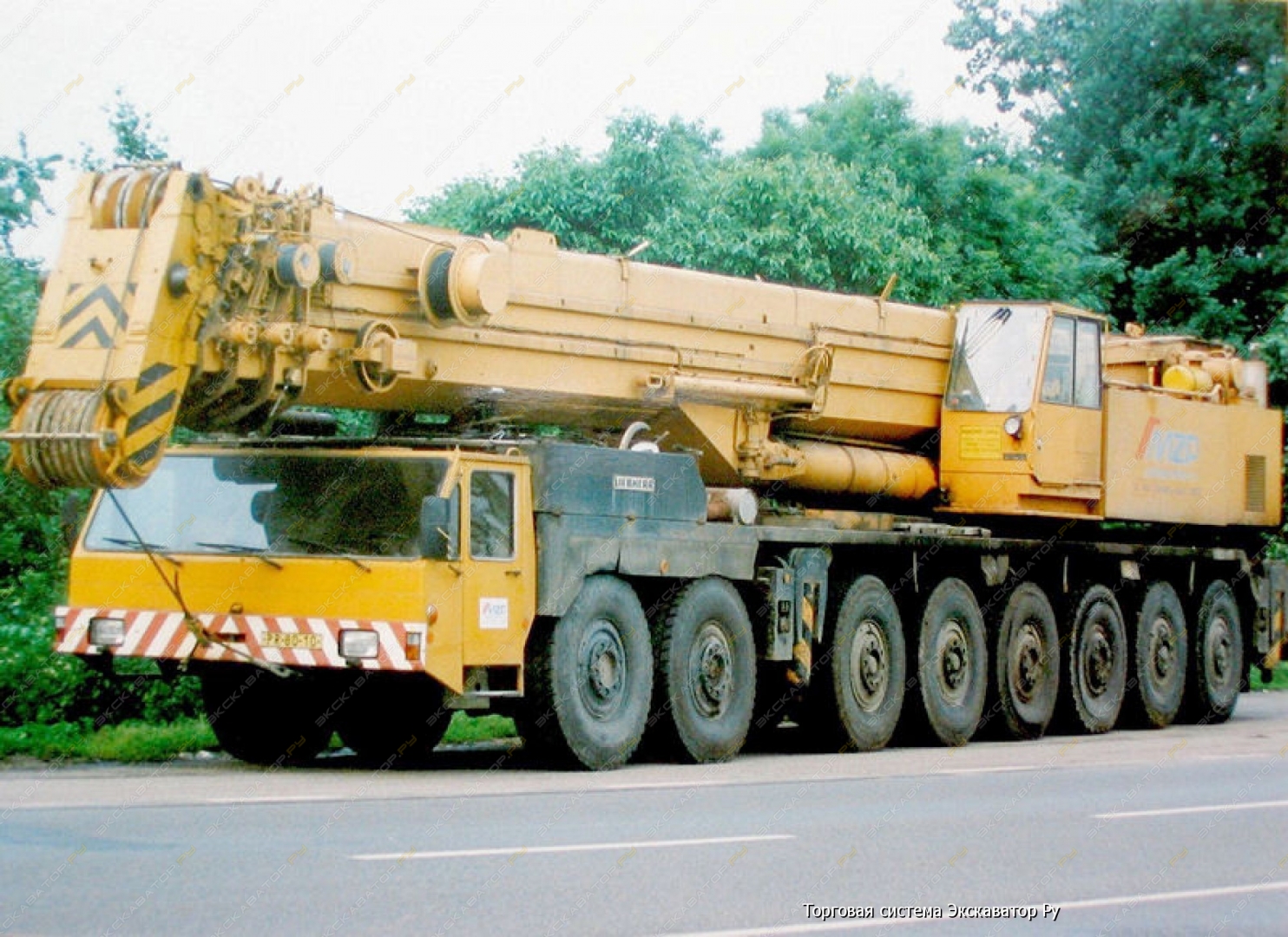 Аренда автокрана (автомобильного крана) Liebherr LTM 1350-6.1 ...