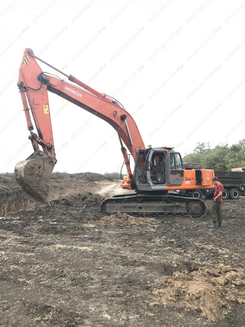 Аренда гусеничного экскаватора Hitachi ZAXIS 330, Краснодар - №467845
