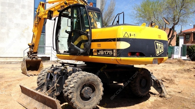 Аренда колесного экскаватора JCB JS 175W, Москва - №415251