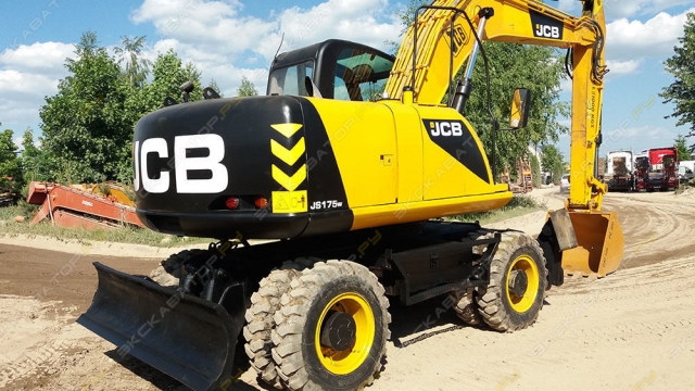 Аренда колесного экскаватора JCB JS 175W, Москва - №511003
