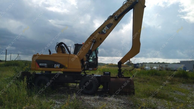 Продажа перегружателя Caterpillar M322D MH Wheel 2018 год - 555215