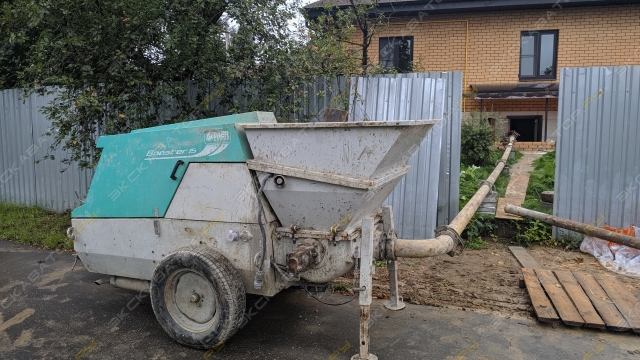 Аренда стационарного бетононасоса Imer Booster 15, Москва - №525947