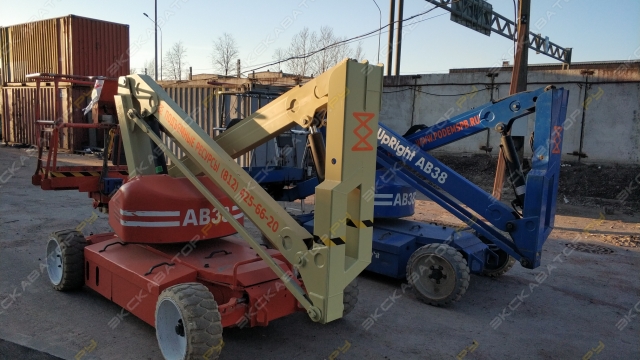 Аренда подъемника коленчатого Snorkel AB38 (UpRight AB38N), Санкт ...