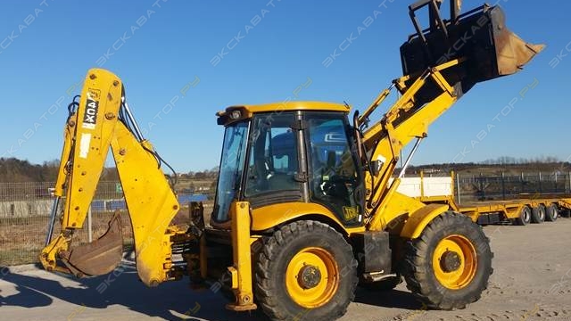 Аренда экскаватора-погрузчика JCB 4CX, Челябинск - №560526