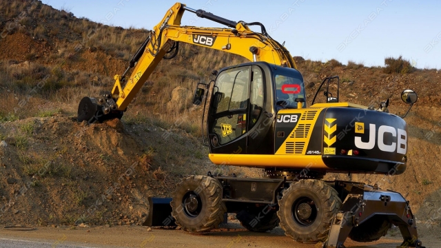 Аренда колесного экскаватора JCB JS 160W, Ярославль - №562049